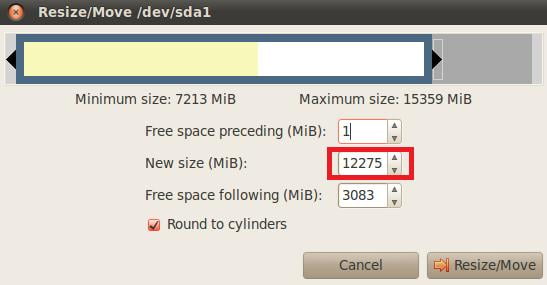 Expanding VirtualBox Hard Disk (Ubuntu guest OS)